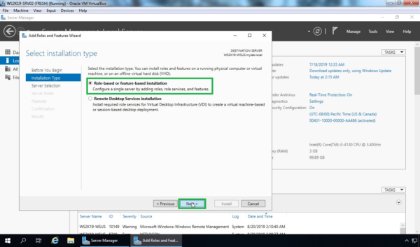 Install And Configure WSUS On Windows Server 2019 - Part 1 » MSFT Webcast