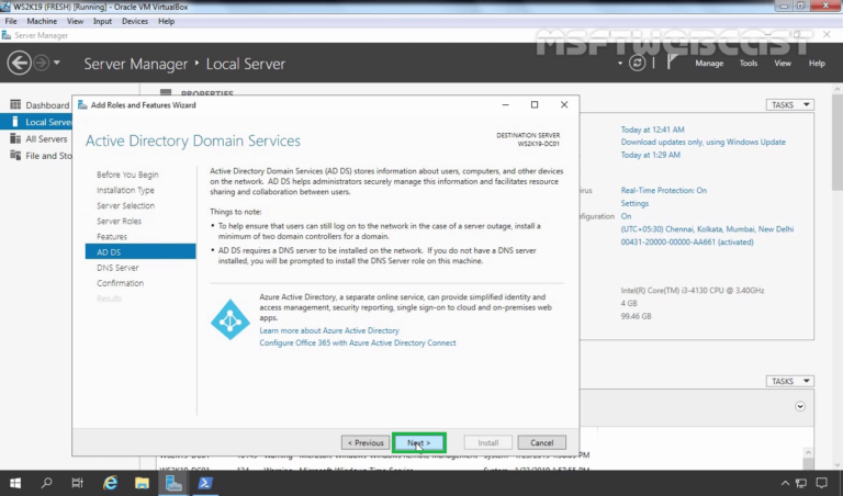 How To Setup Active Directory On Windows Server 2019