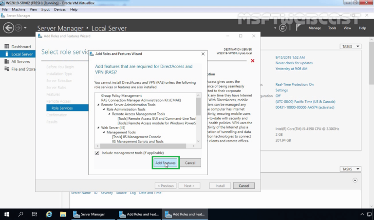 How To Install Remote Access Service On Windows Server 2019 Part-1