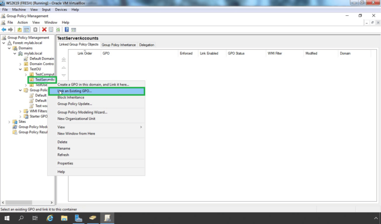 Configure Group Policy Settings For WSUS In Windows Sever 2019