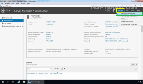 How To Install Remote Access Service On Windows Server 2019 Part-1