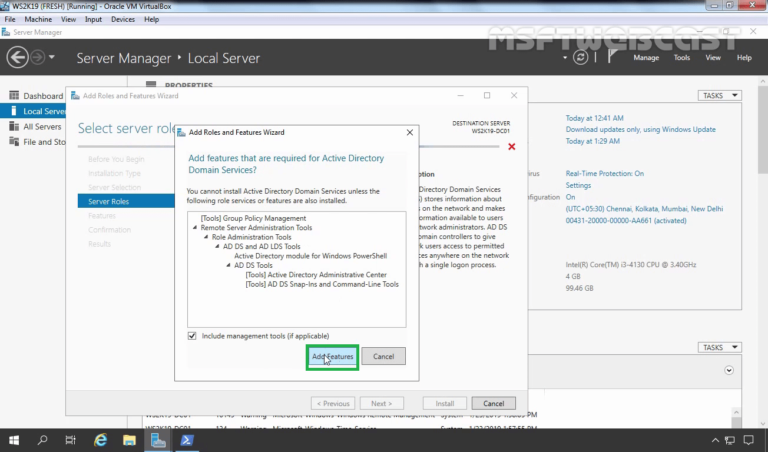 How To Setup Active Directory On Windows Server 2019