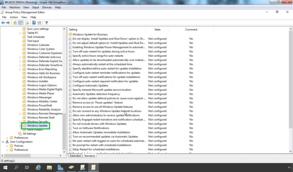 Configure Group Policy Settings For WSUS In Windows Sever 2019