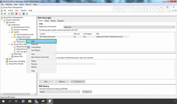 Configure Client-side Targeting In WSUS Server 2019