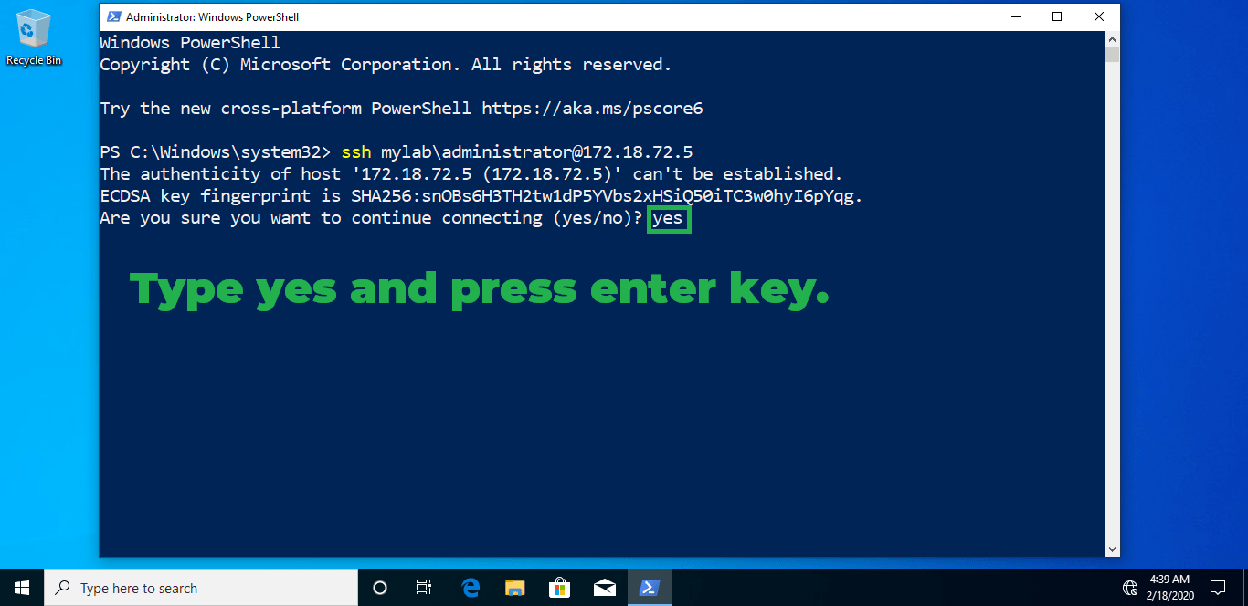 Install And Configure Open SSH Service On Windows Server 2019 Install And Configure Open SSH Service On Windows Server 2019