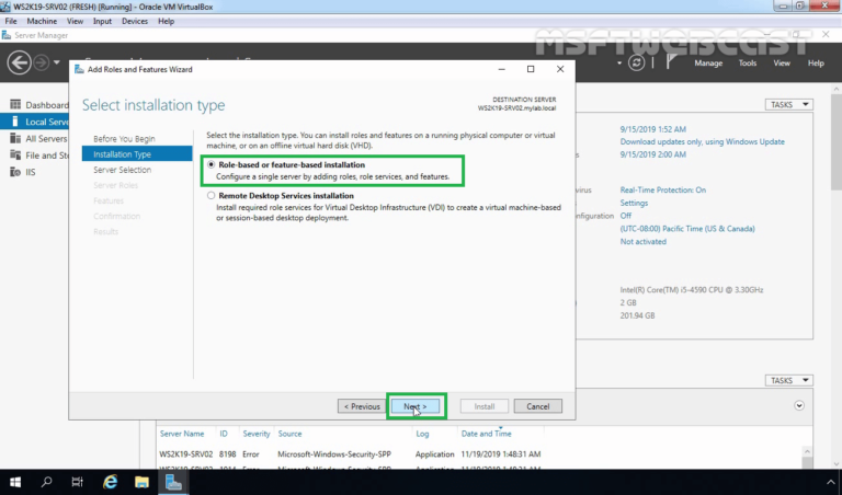 Configure Network Load Balancing In Windows Server 2019