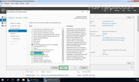 How To Configure LAN Routing In Windows Server 2019