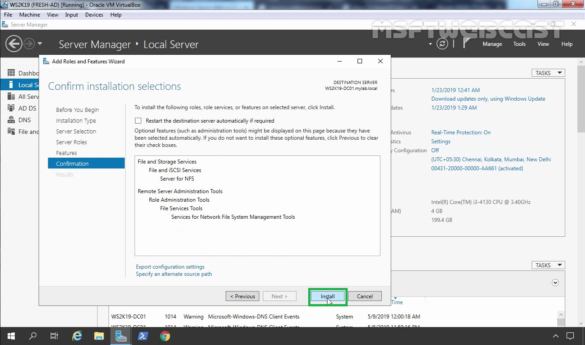 How To Configure NFS Share In Windows Server 2019