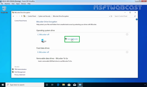 How To Use BitLocker Encryption Without A TPM In Windows 10
