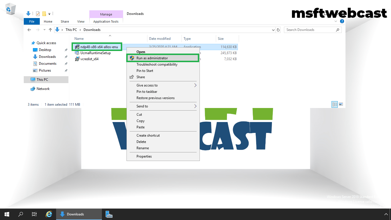 Install Exchange Server 2019 On Windows Server 2019: Part-1 Install Exchange Server 2019 On Windows Server 2019: Part-1