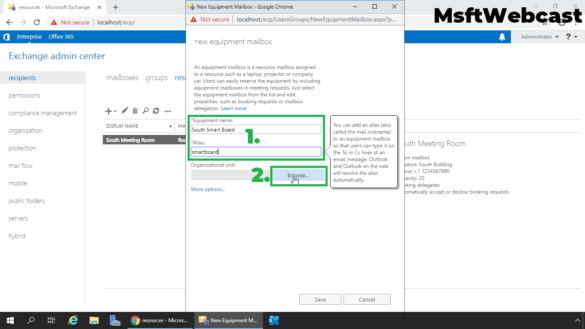 How To Create Resource Mailboxes In Exchange 2019