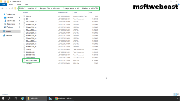 How To Create Mailbox Database In Exchange 2019