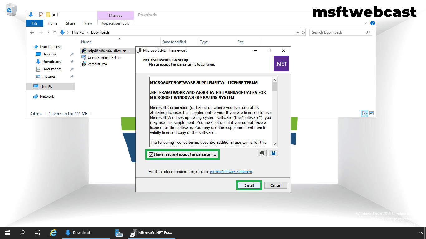 Install Exchange Server 2019 On Windows Server 2019: Part-1 Install Exchange Server 2019 On Windows Server 2019: Part-1