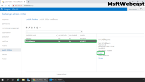 Create A Mail Enabled Public Folder In Exchange 2019