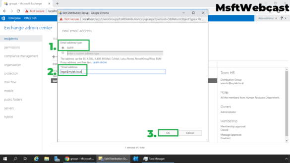 Add-Remove Alias Email Address For A Mailbox In Exchange 2019