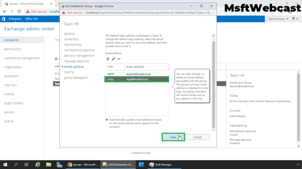 Add-Remove Alias Email Address For A Mailbox In Exchange 2019