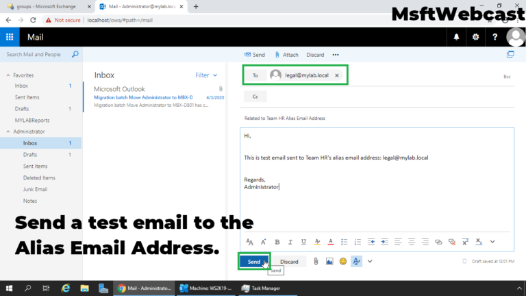 Add-Remove Alias Email Address For A Mailbox In Exchange 2019