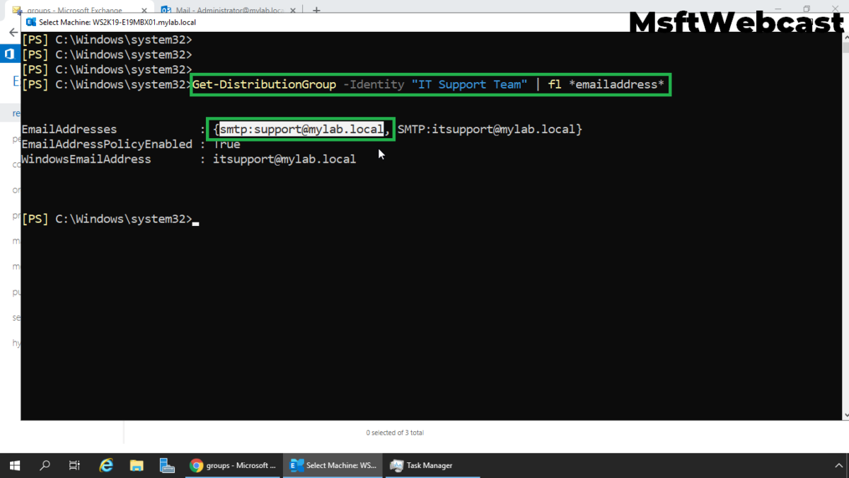 Add-Remove Alias Email Address For A Mailbox In Exchange 2019
