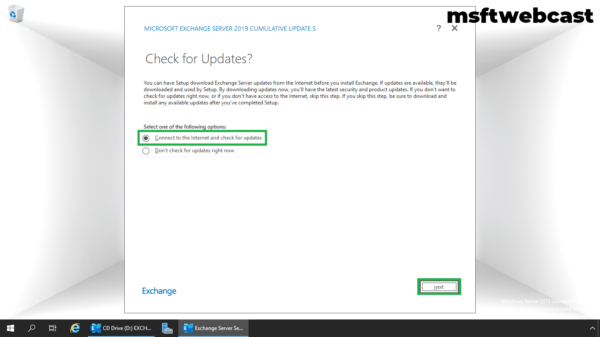 Step By Step Installation Of Exchange 2019 On Windows Server 2019 Part-2