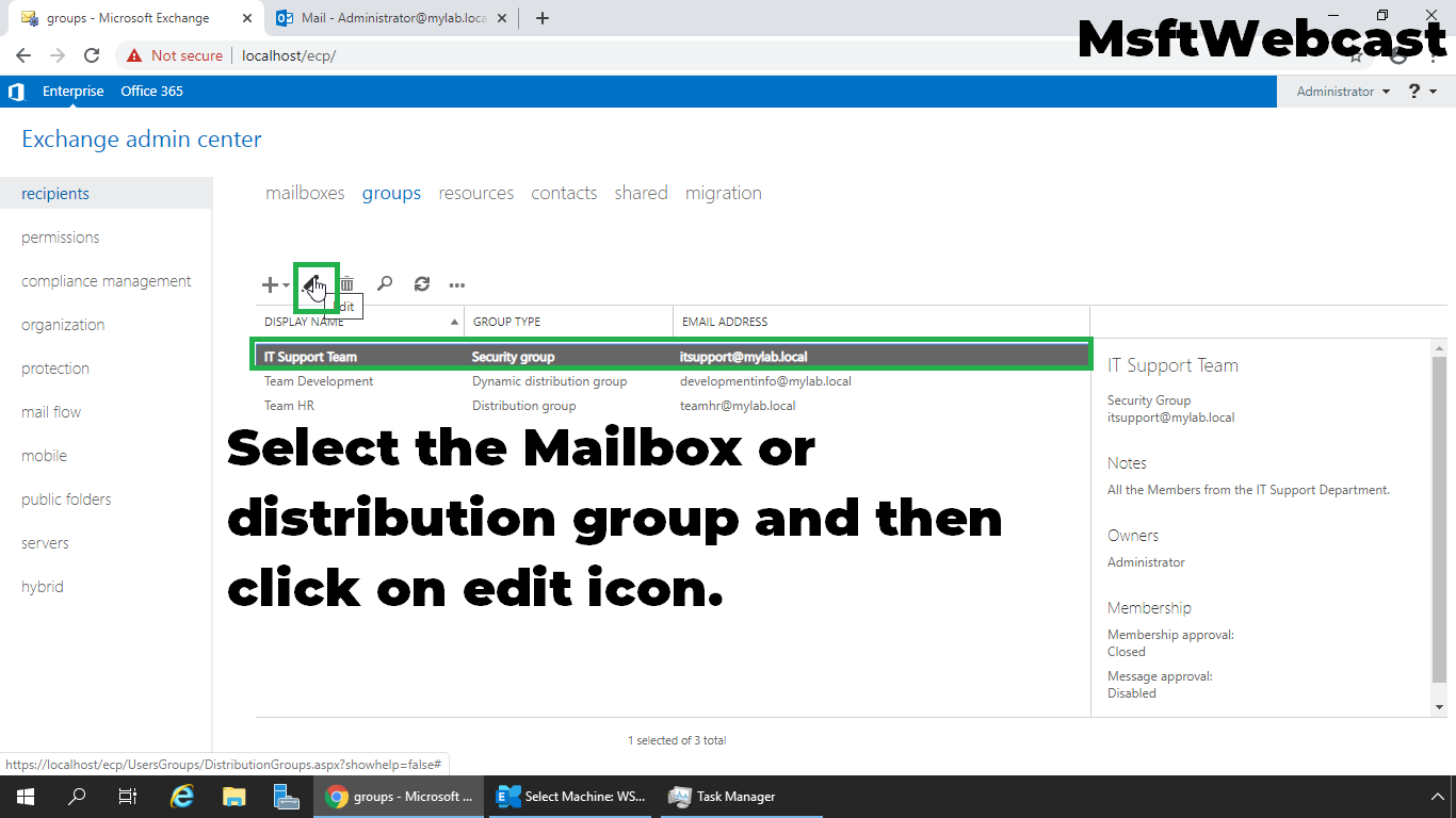Add-Remove Alias Email Address For A Mailbox In Exchange 2019