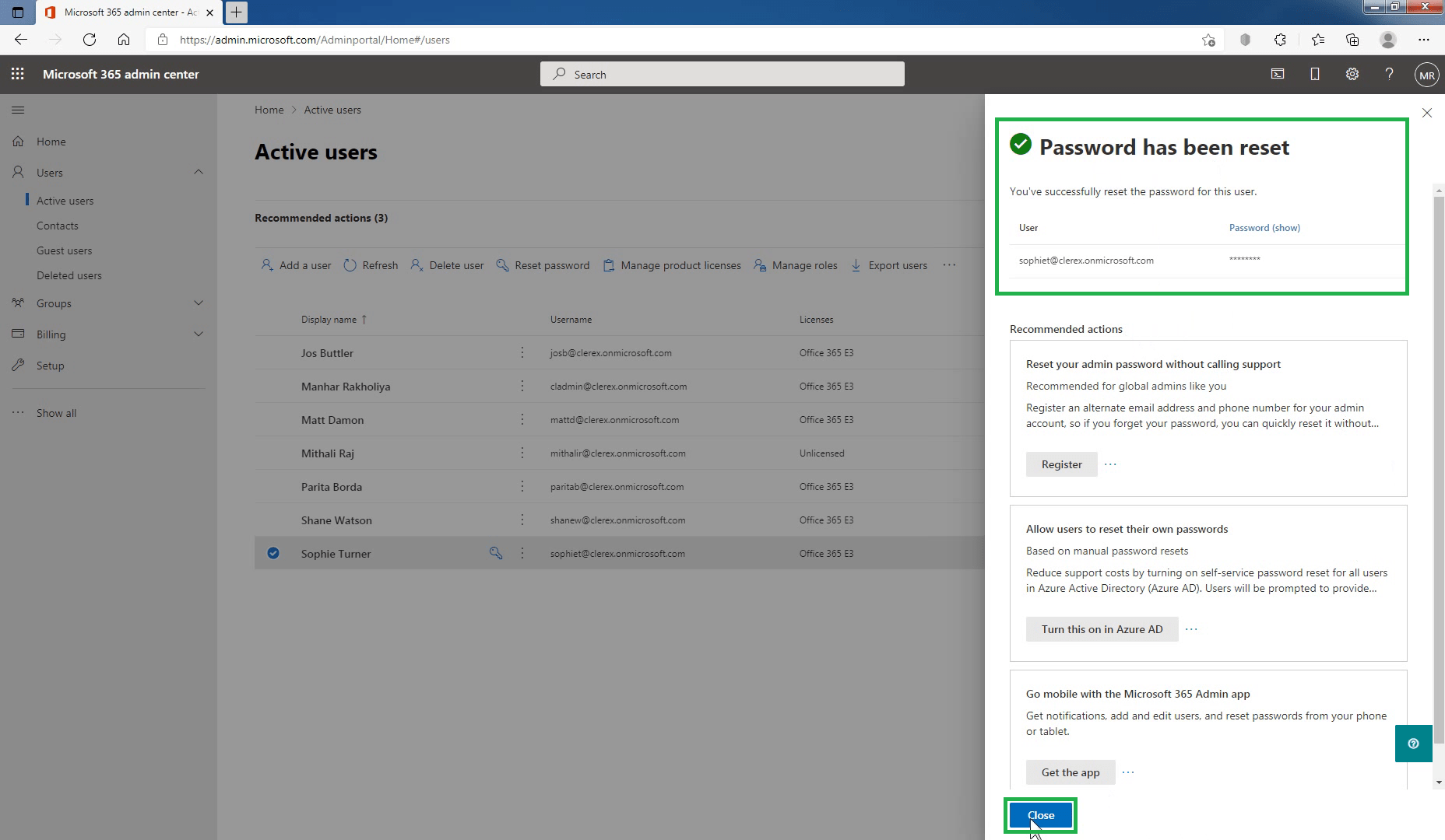 How To Reset A Users Password In Microsoft 365