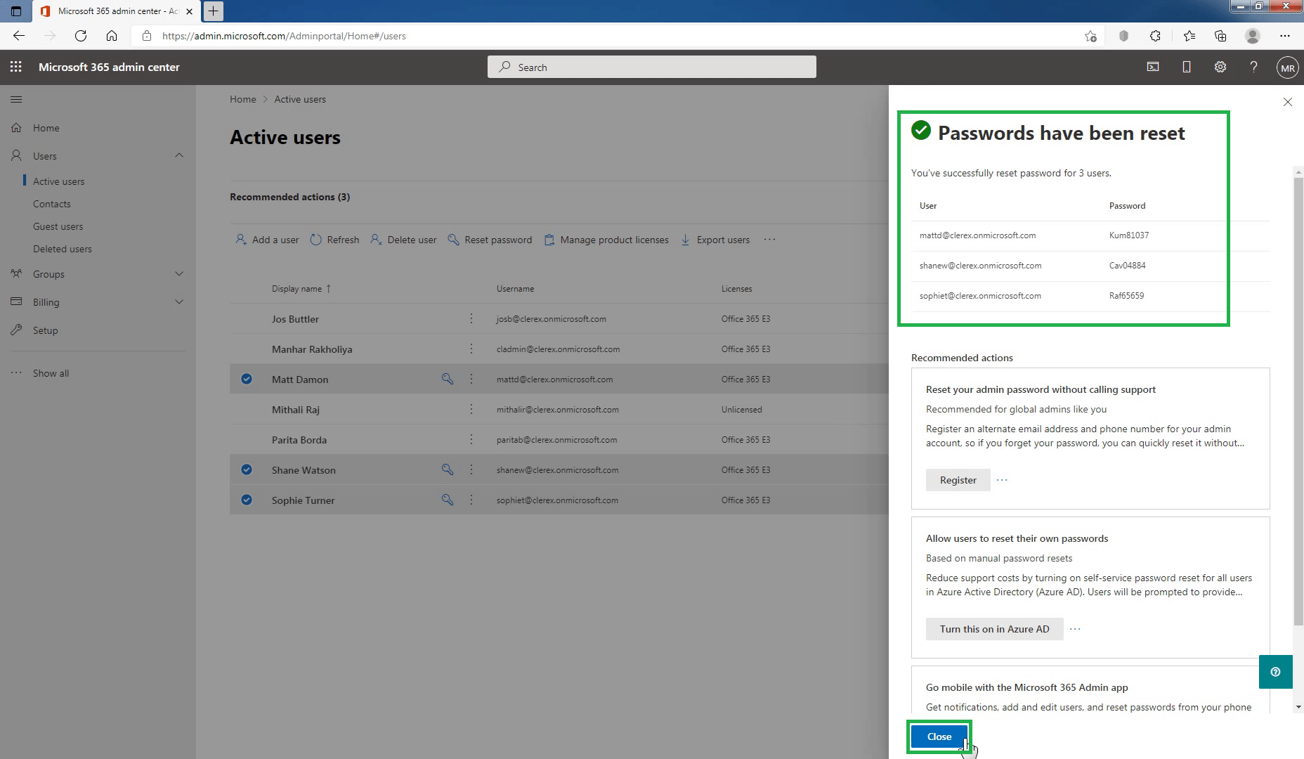 How To Reset A Users Password In Microsoft 365