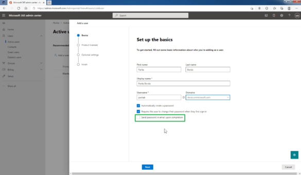 Create A User Mailbox In Exchange Online And Assign A Microsoft 365 ...