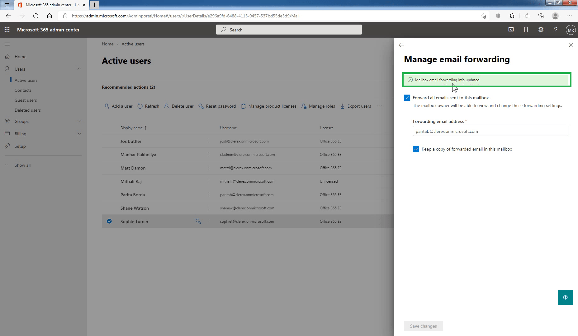 Configure Email Forwarding In Microsoft 365