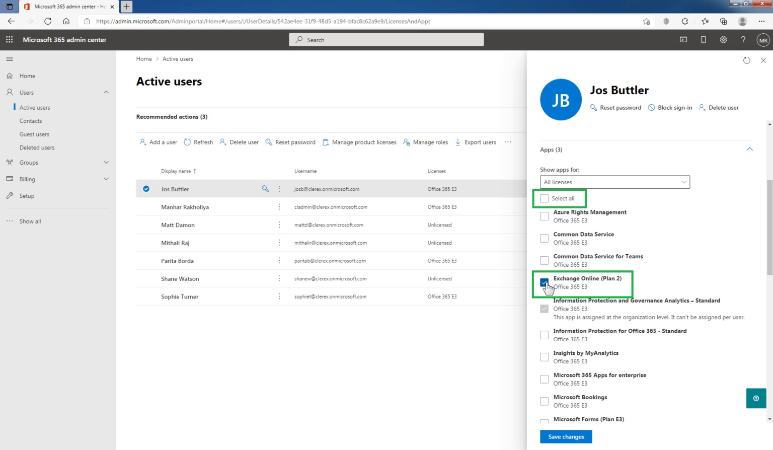 Assign Or Remove License To Microsoft 365 User Account