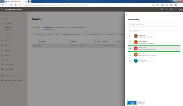 Create And Manage Distribution List Groups In Exchange Online